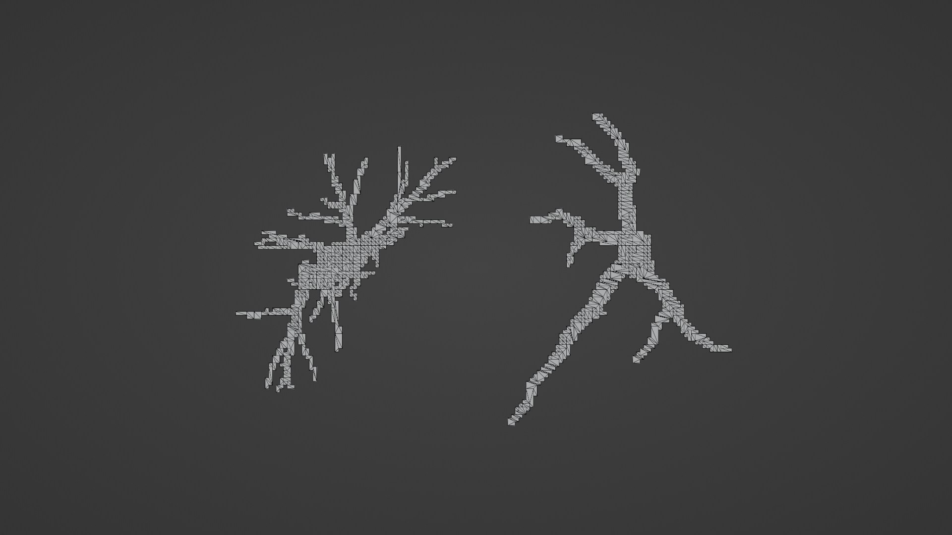 3D Model Isometric Dead Tree - TurboSquid 2193451