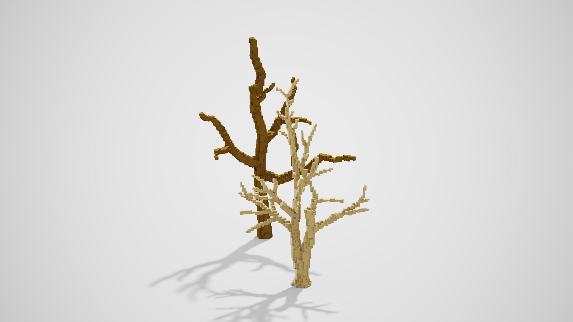 3D Model Isometric Dead Tree - TurboSquid 2193451