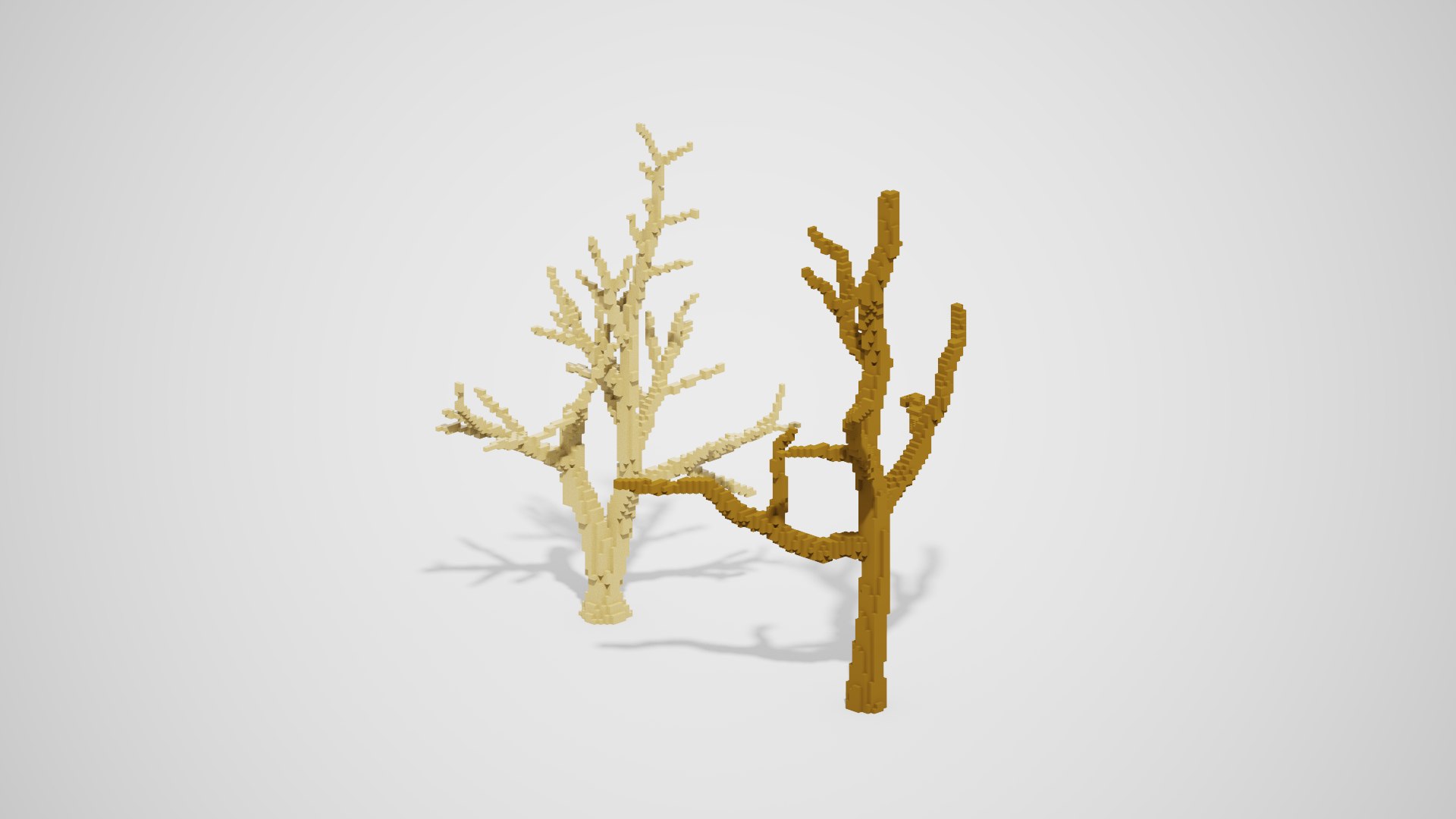 3D Model Isometric Dead Tree - TurboSquid 2193451
