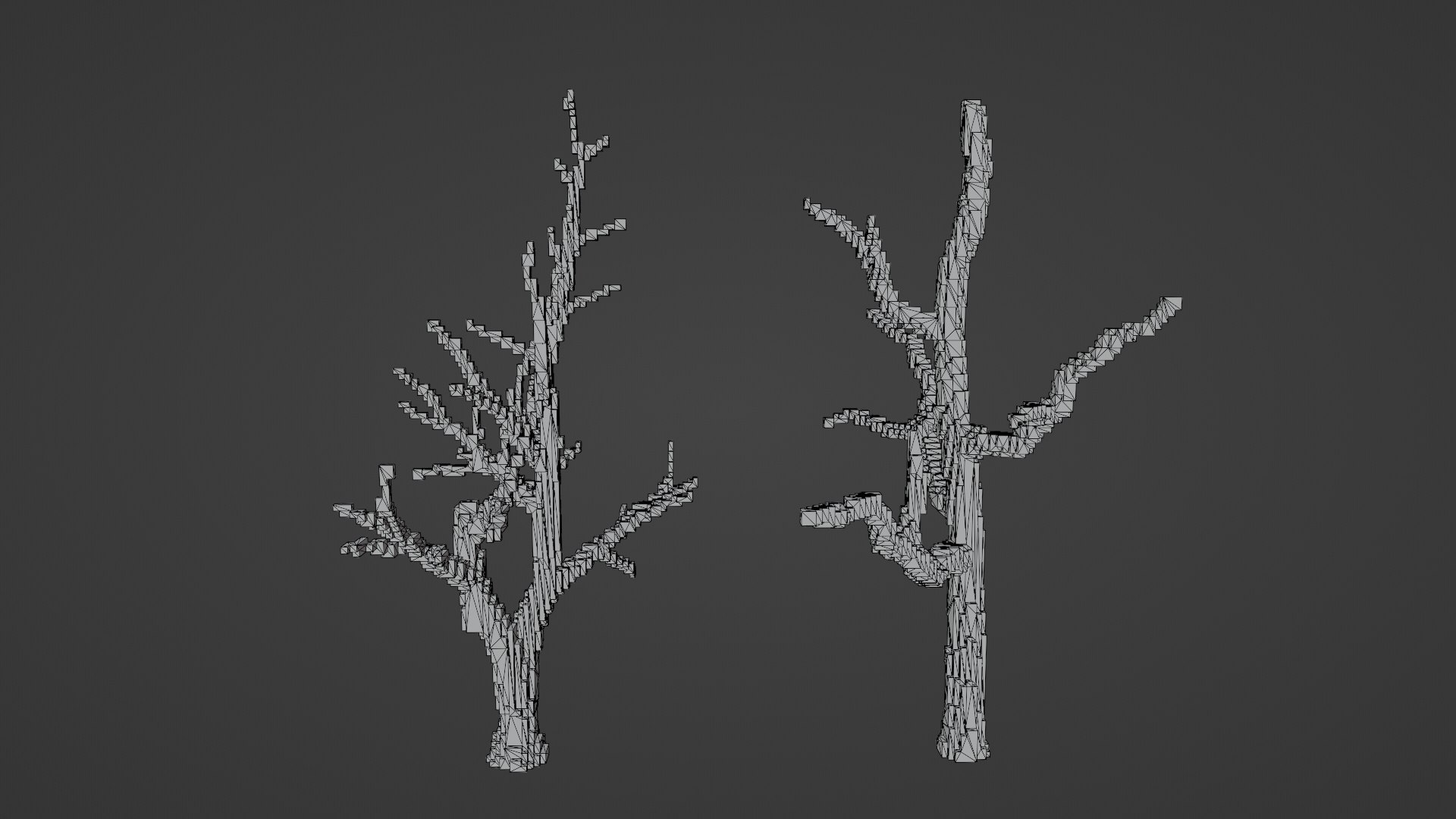 3D Model Isometric Dead Tree - TurboSquid 2193451