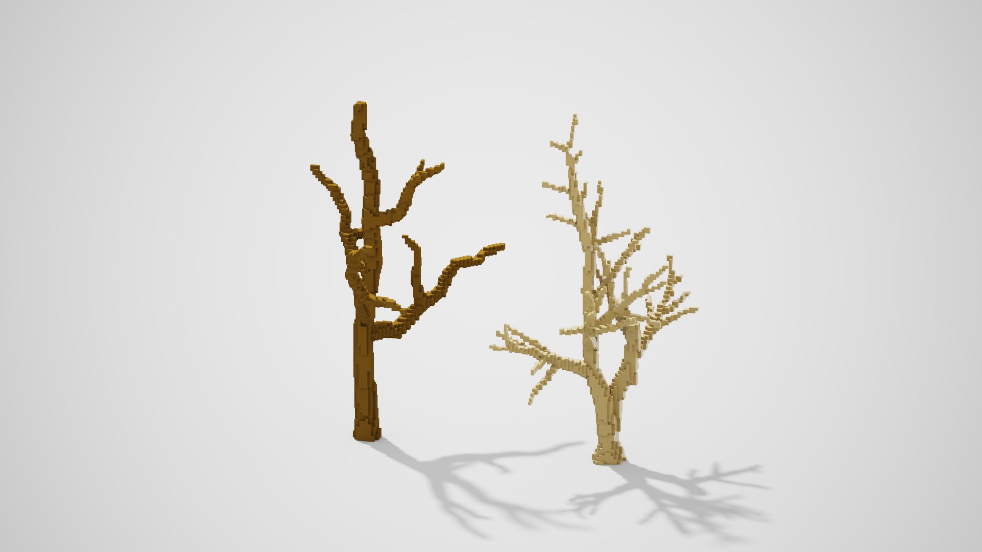 3D Model Isometric Dead Tree - TurboSquid 2193451
