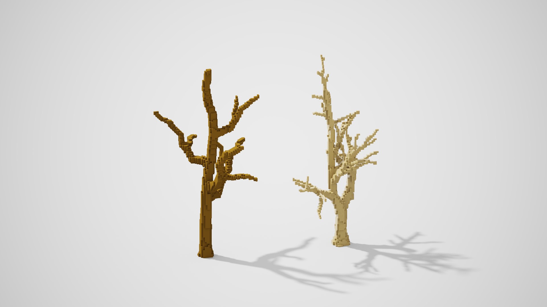 3D Model Isometric Dead Tree - TurboSquid 2193451