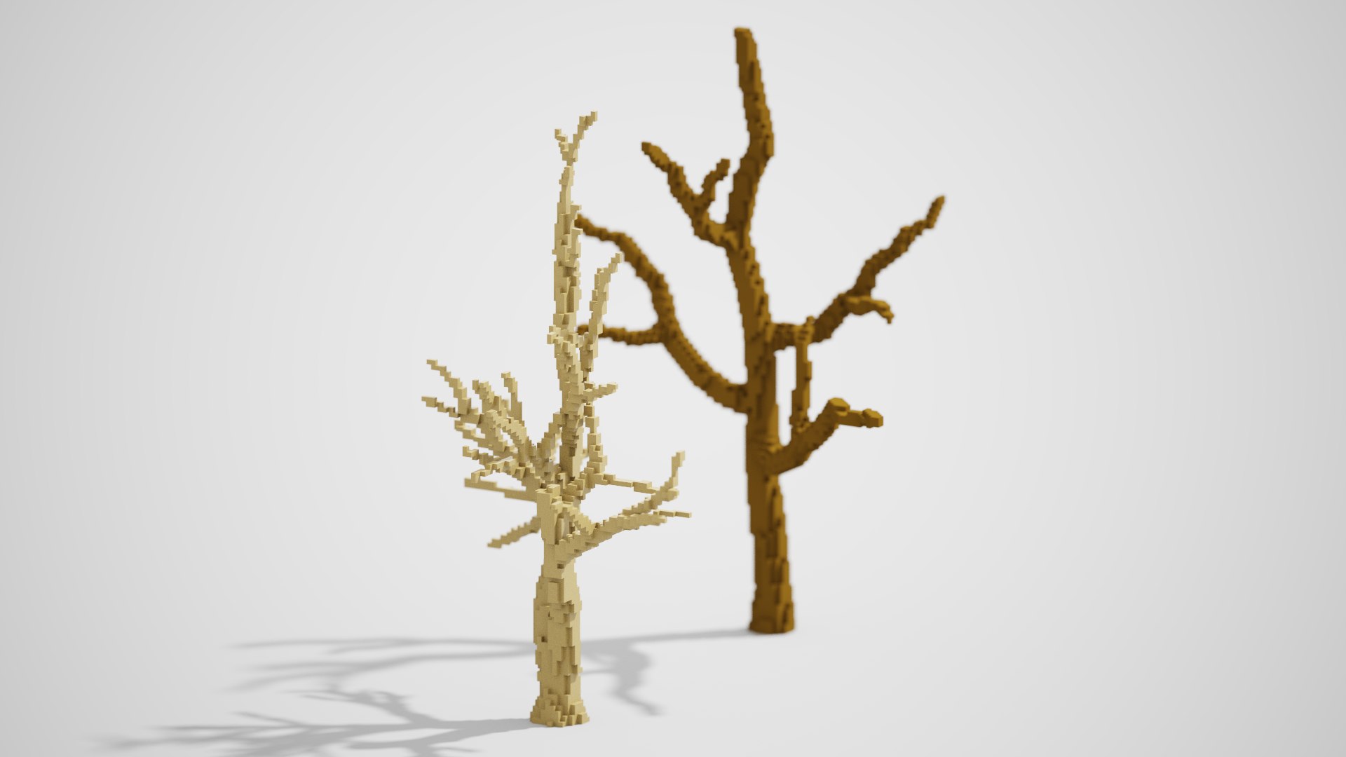 3D Model Isometric Dead Tree - TurboSquid 2193451