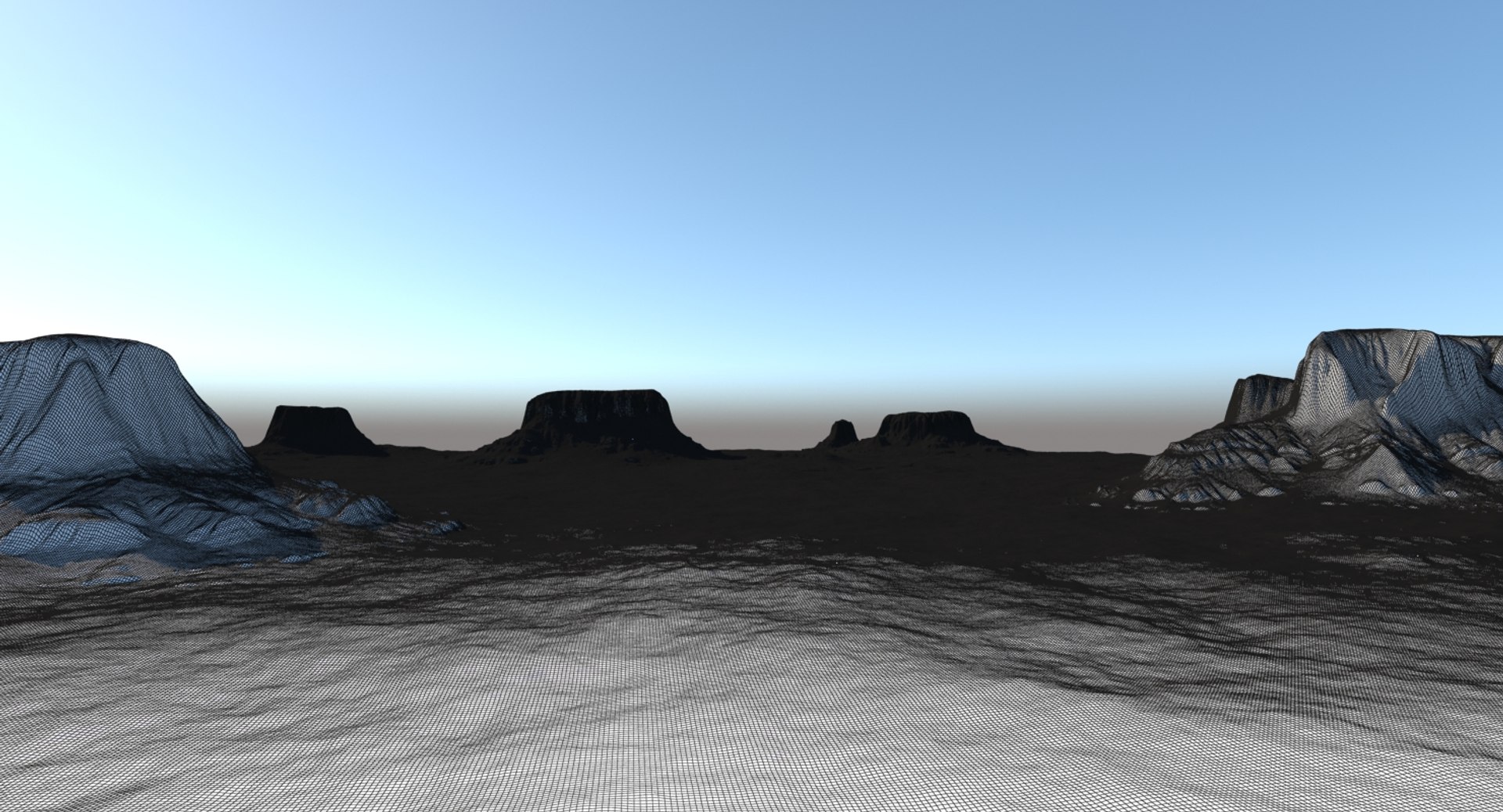 landscapes arizona realistic 3d model