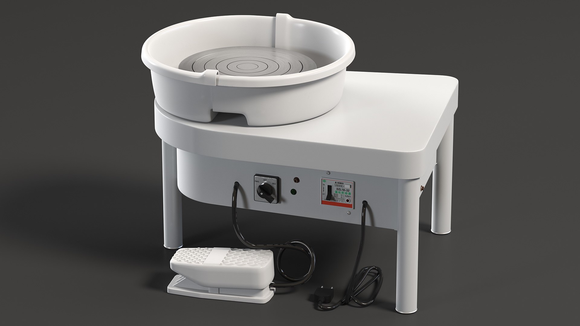 3D Electric Pottery Wheel - TurboSquid 1968397