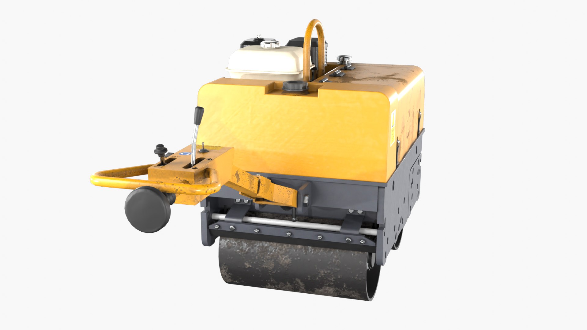 Road Roller Model - TurboSquid 1968652
