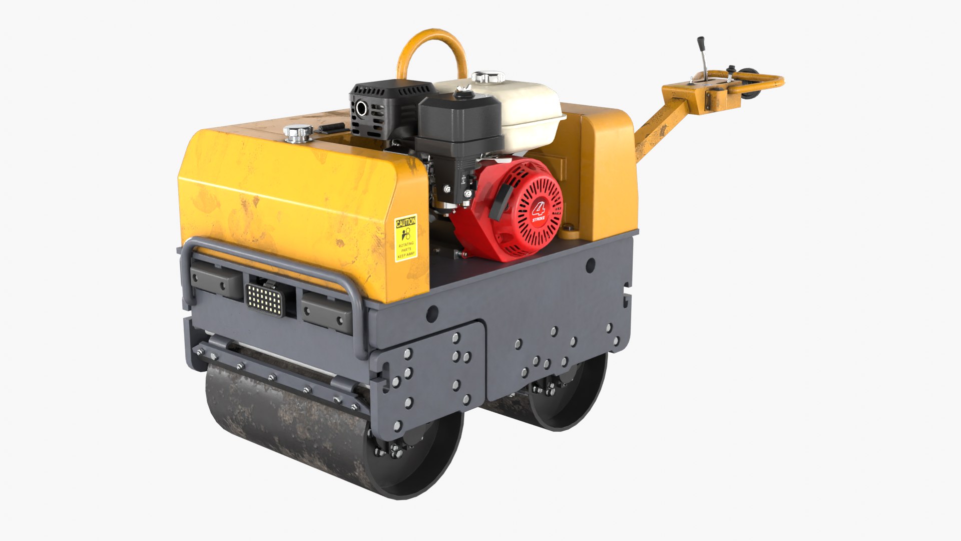 Road Roller Model - TurboSquid 1968652