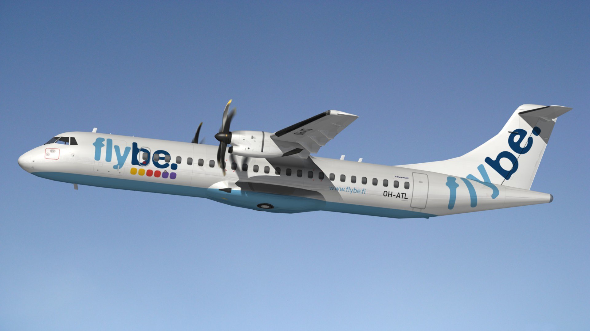 3D ATR 72 Flybee - TurboSquid 1986780