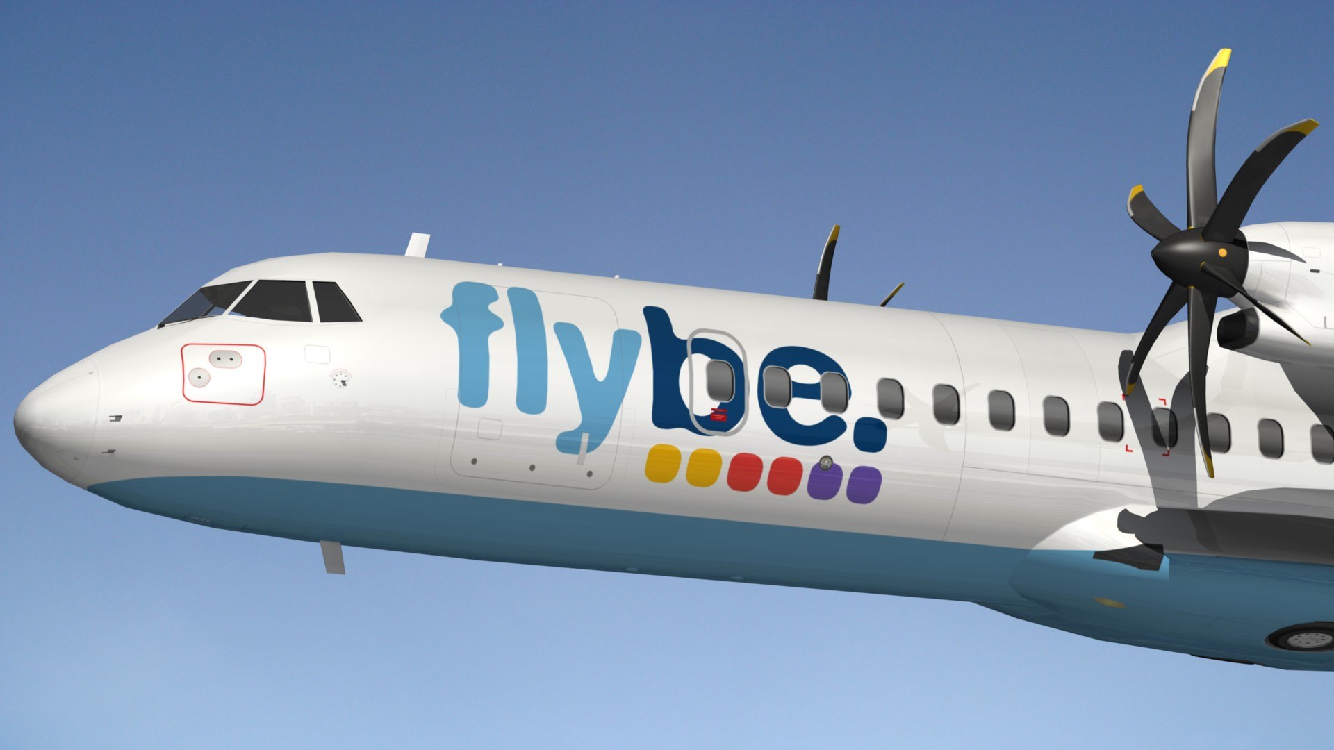 3D ATR 72 Flybee - TurboSquid 1986780