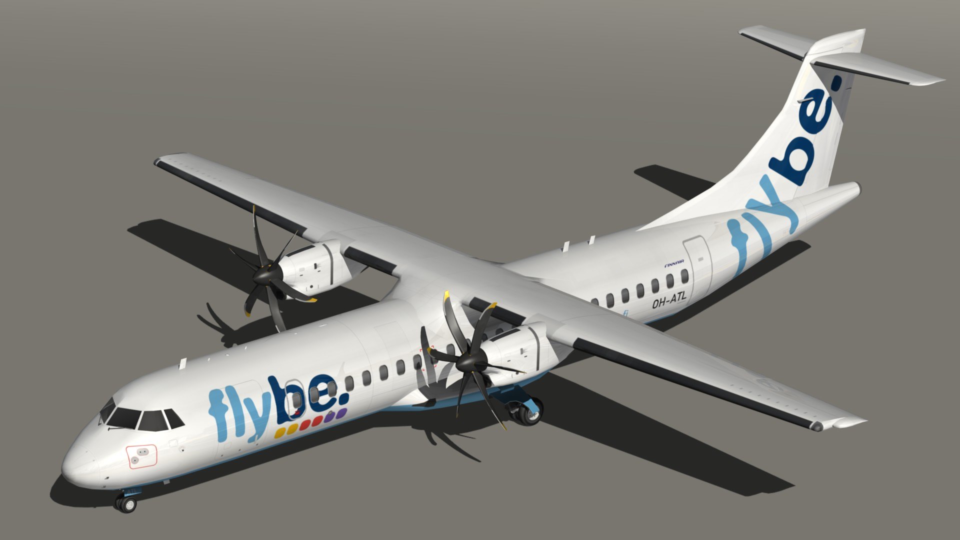 3D ATR 72 Flybee - TurboSquid 1986780