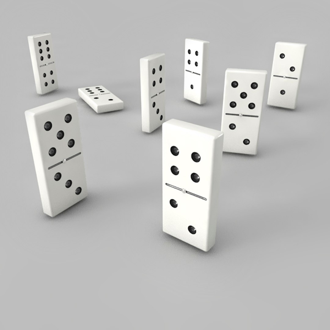 3d Dominoes S Model
