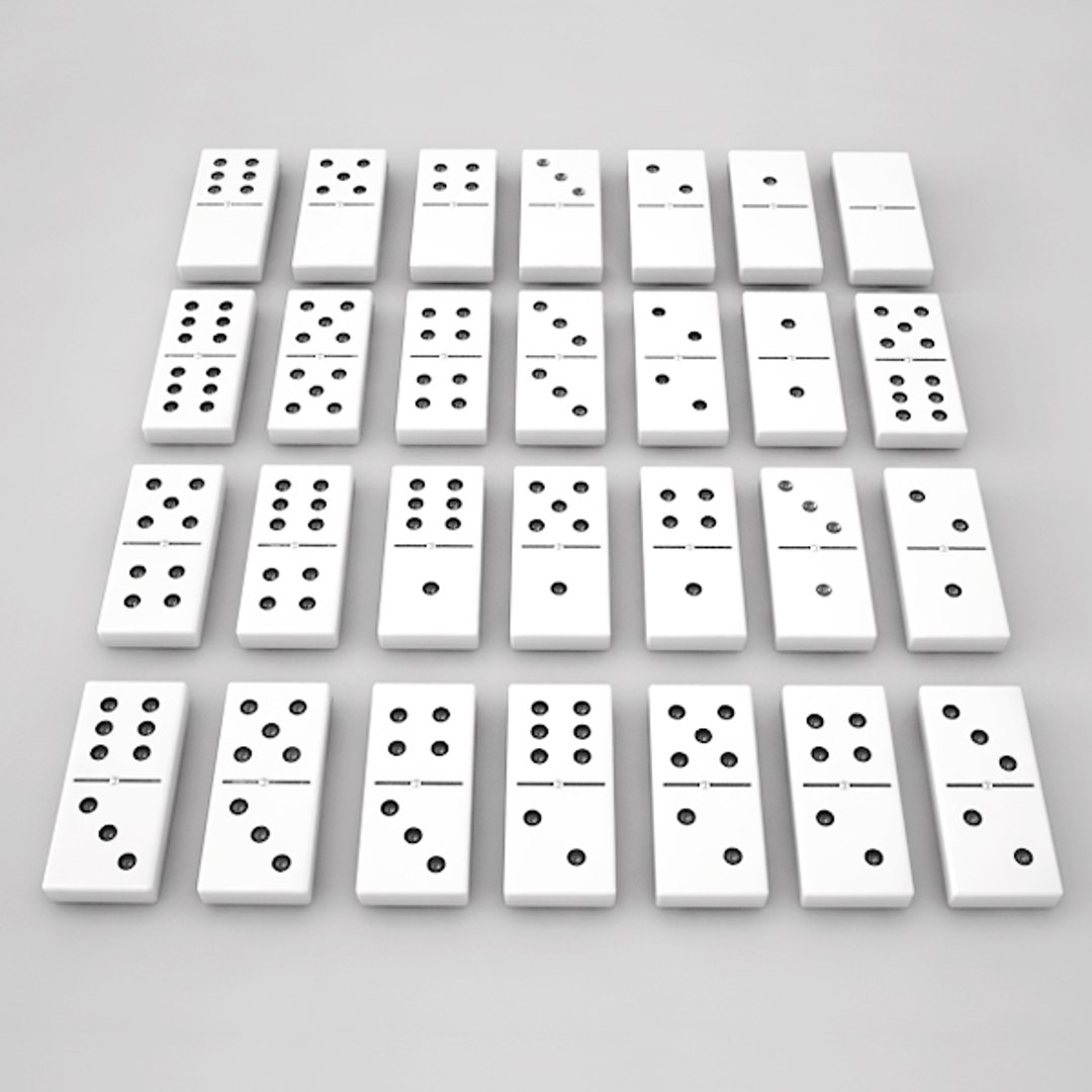 3d Dominoes S Model