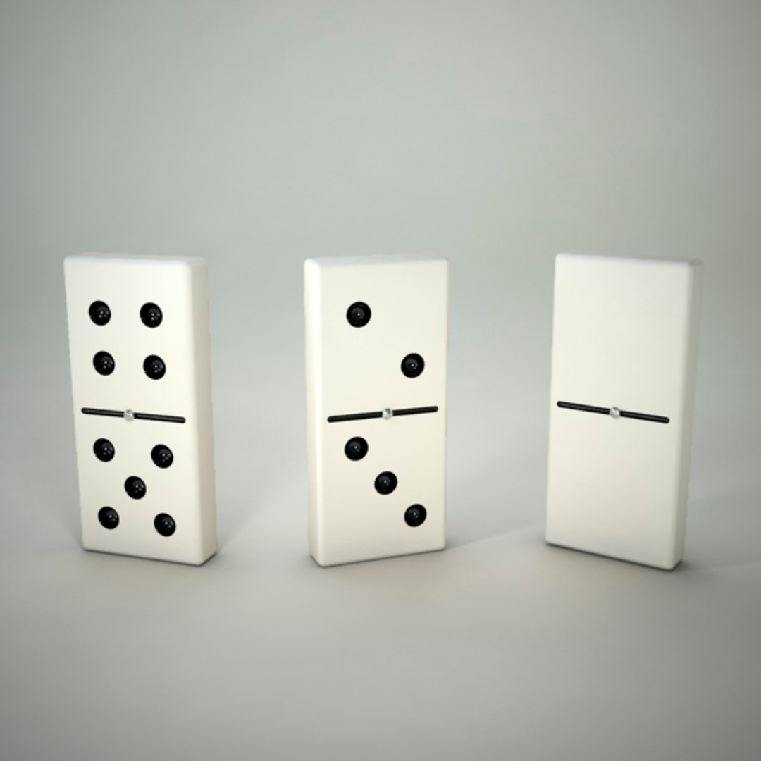 3d Dominoes S Model