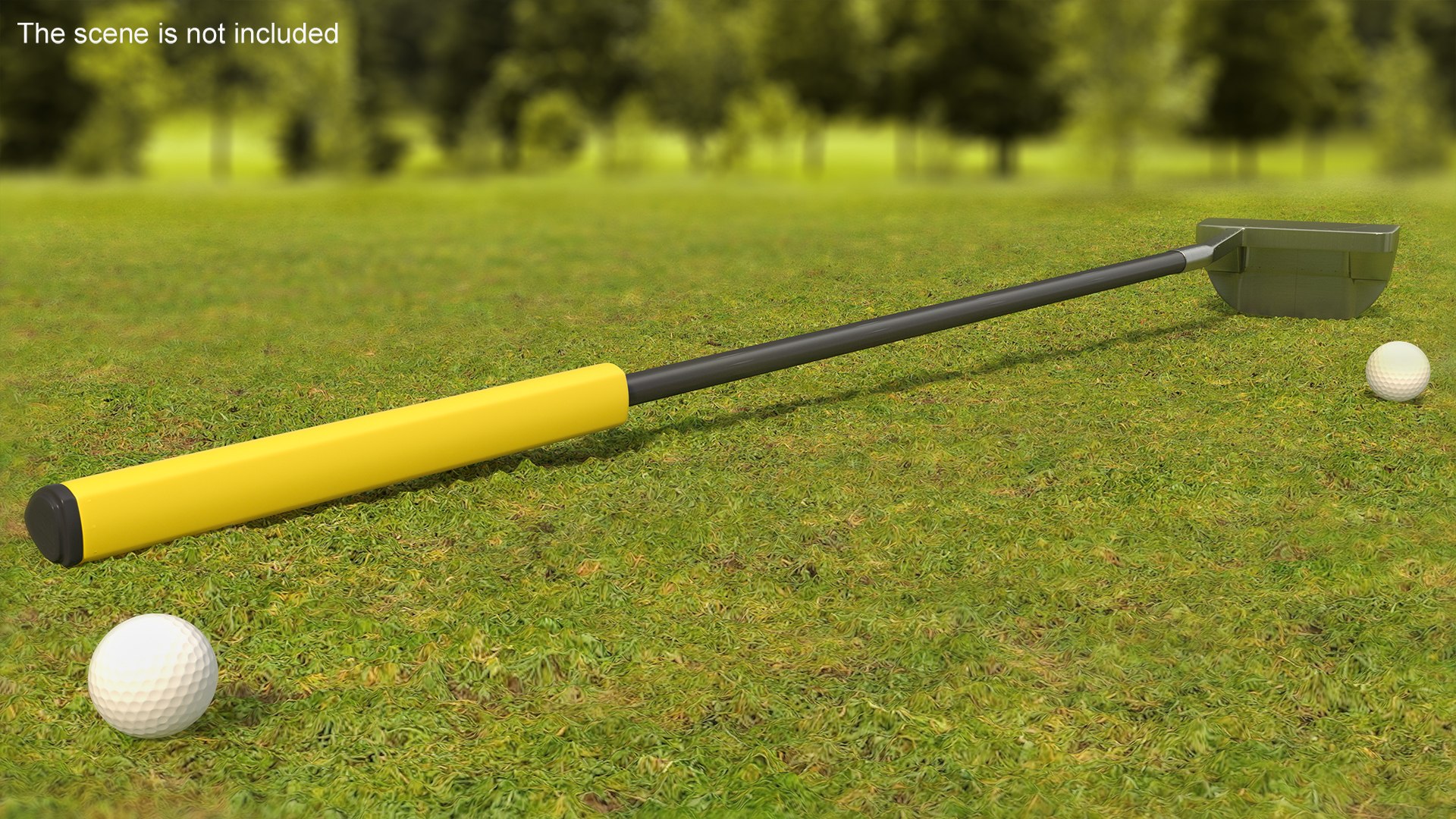 3D Model Golf Club Putter - TurboSquid 2146037