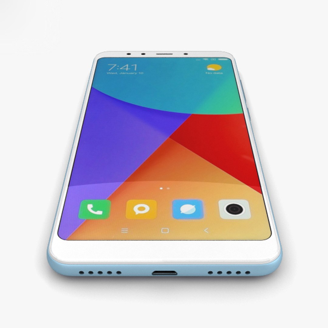 Xiaomi redmi 5 model - TurboSquid 1406490