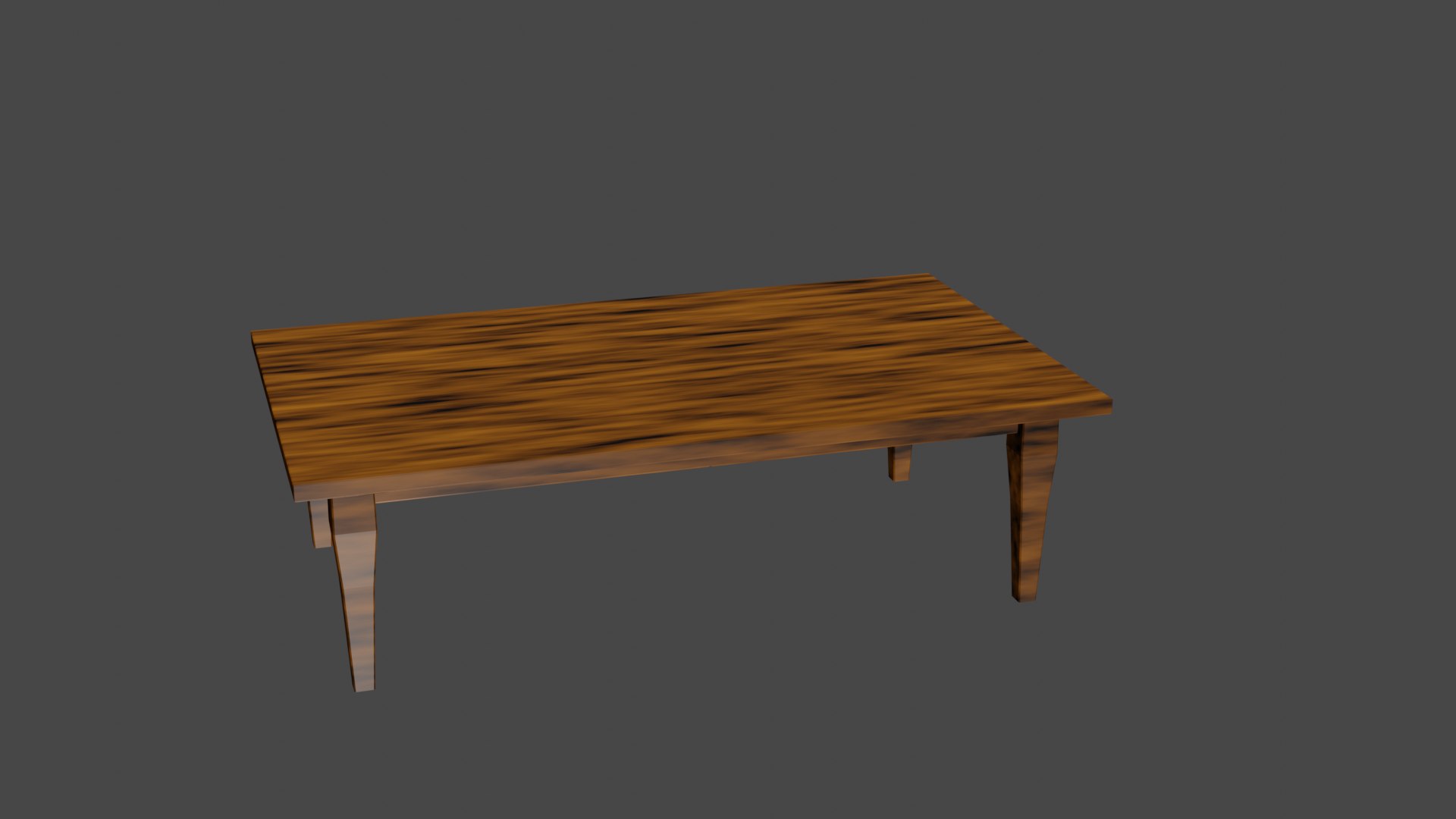 Simple Table 3D Model - TurboSquid 1830791