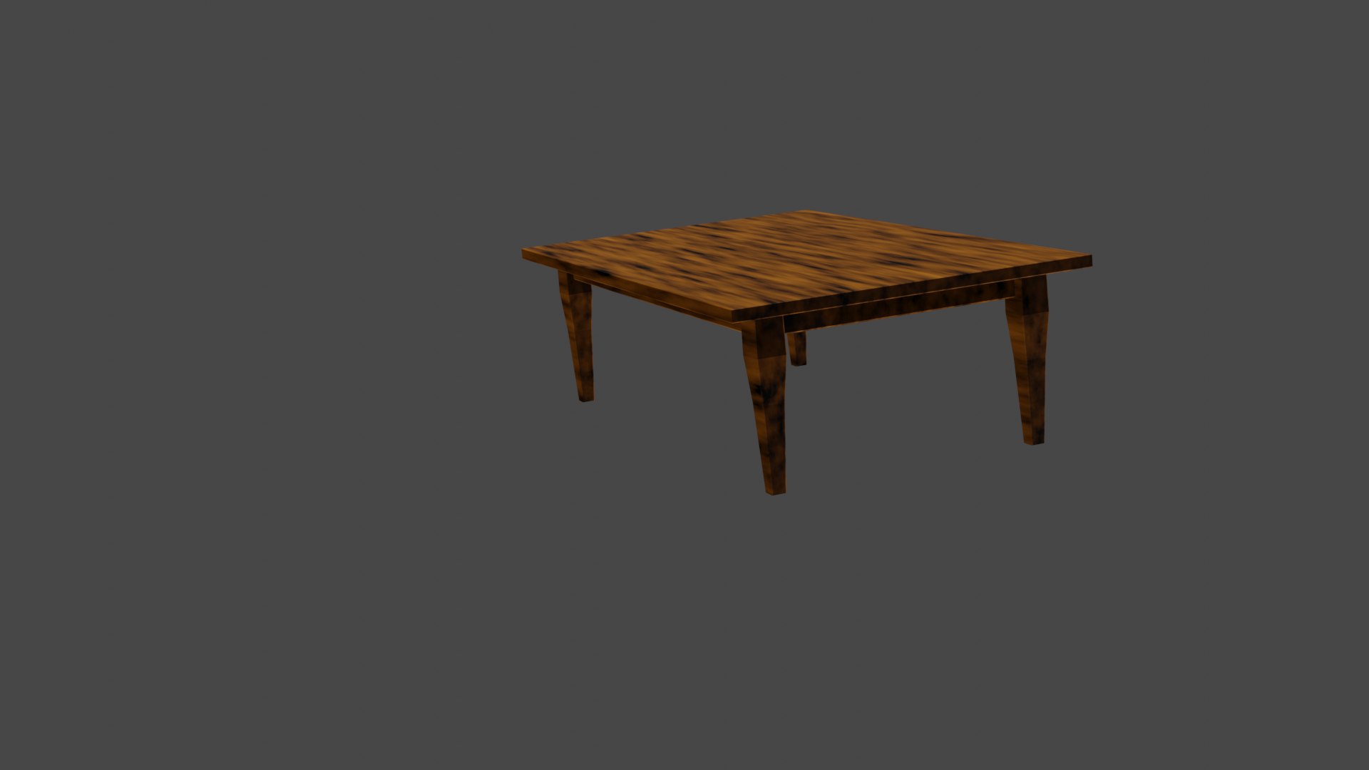 Simple Table 3D Model - TurboSquid 1830791