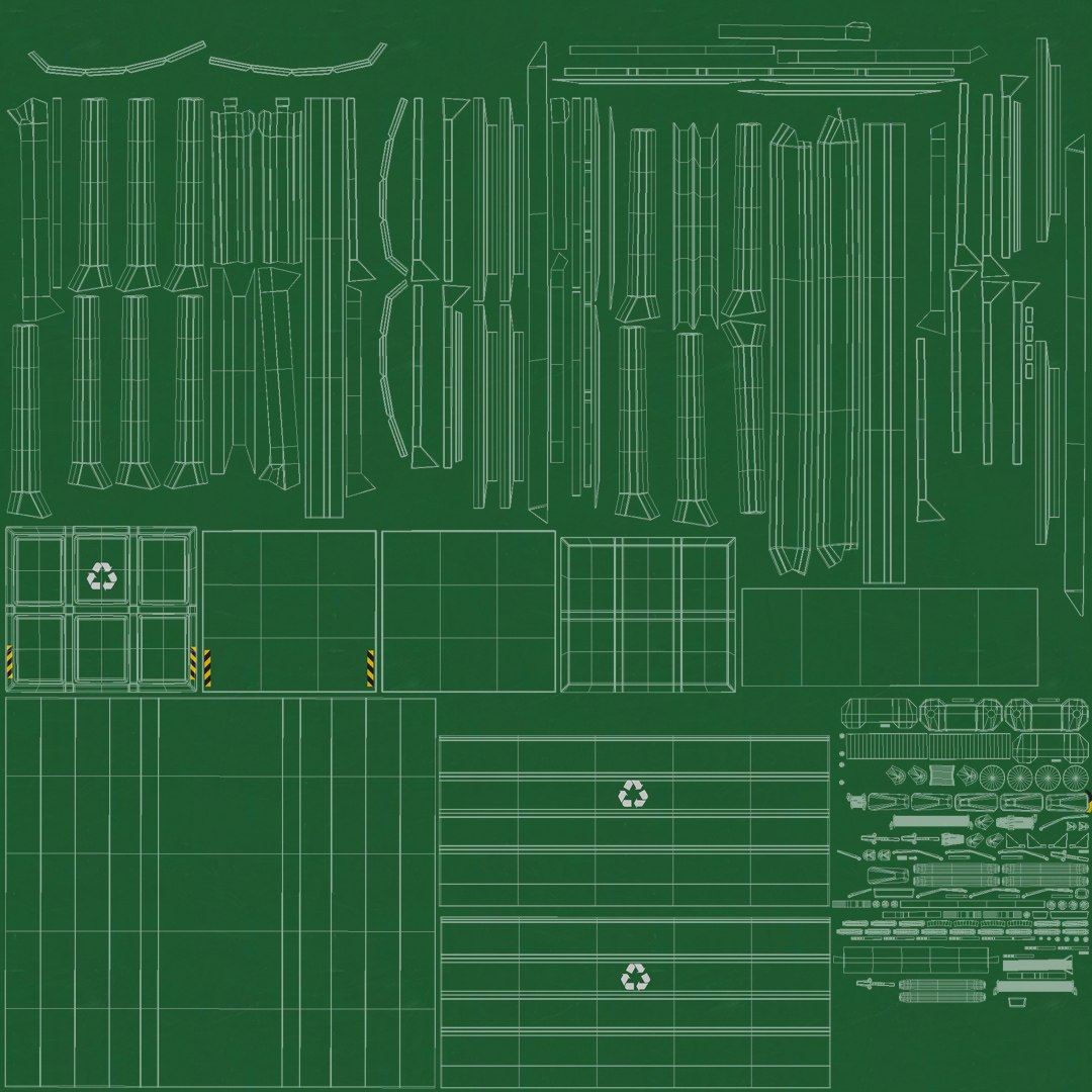 3D Waste Roro Model - TurboSquid 1486438