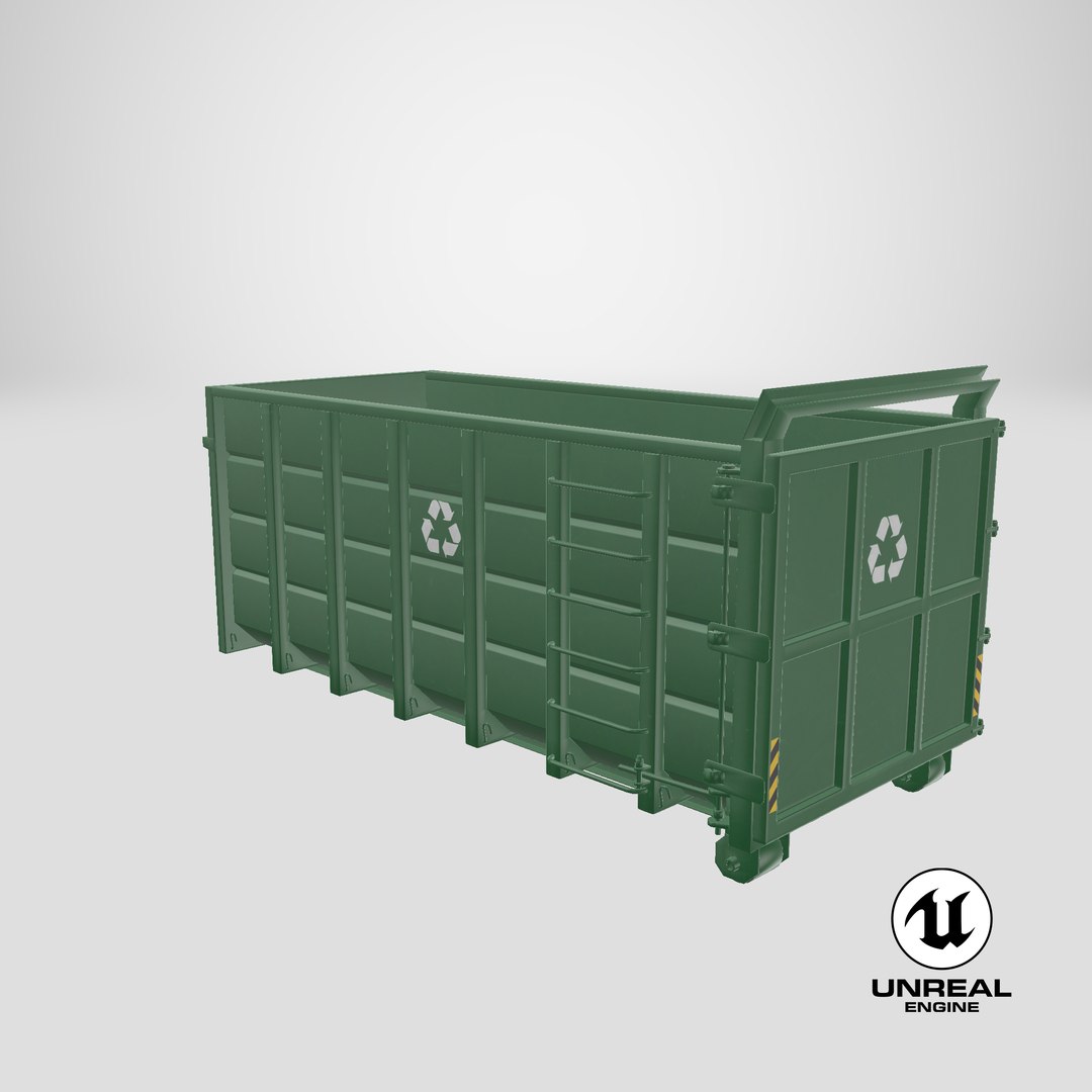 3D Waste Roro Model - TurboSquid 1486438