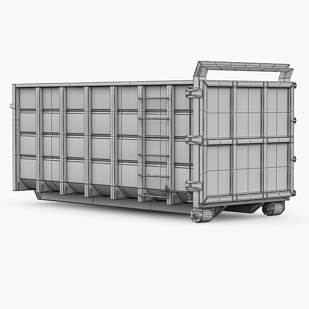 3D Waste Roro Model - TurboSquid 1486438