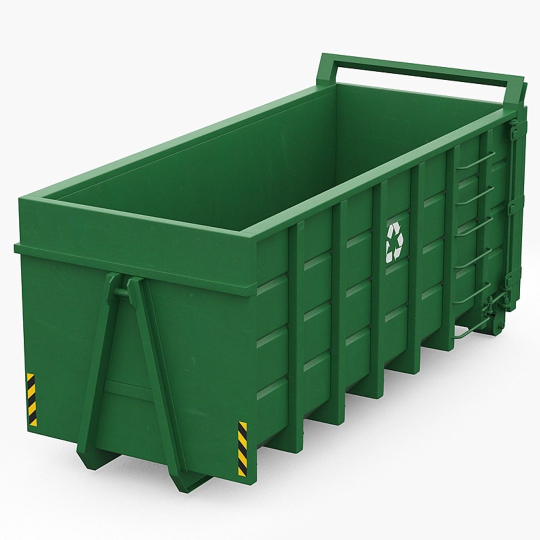 3D waste roro model - TurboSquid 1486438