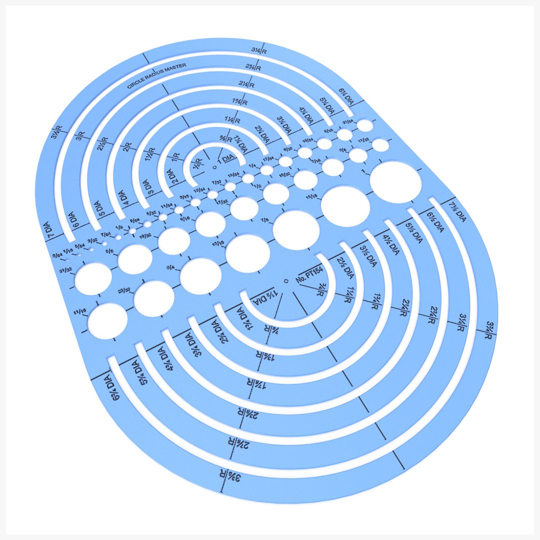 3D Arc Circle Radius Master Template PBR - TurboSquid 2230111