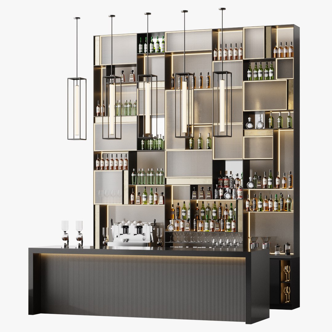 Bar 3D - TurboSquid 1796964