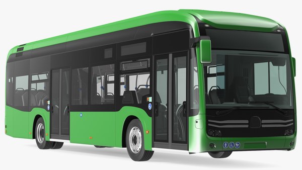 3D model City Bus Two Doors - TurboSquid 1953131