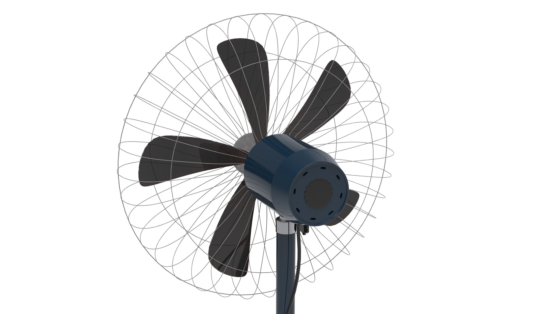3D Standing Fan Animated - TurboSquid 1739614