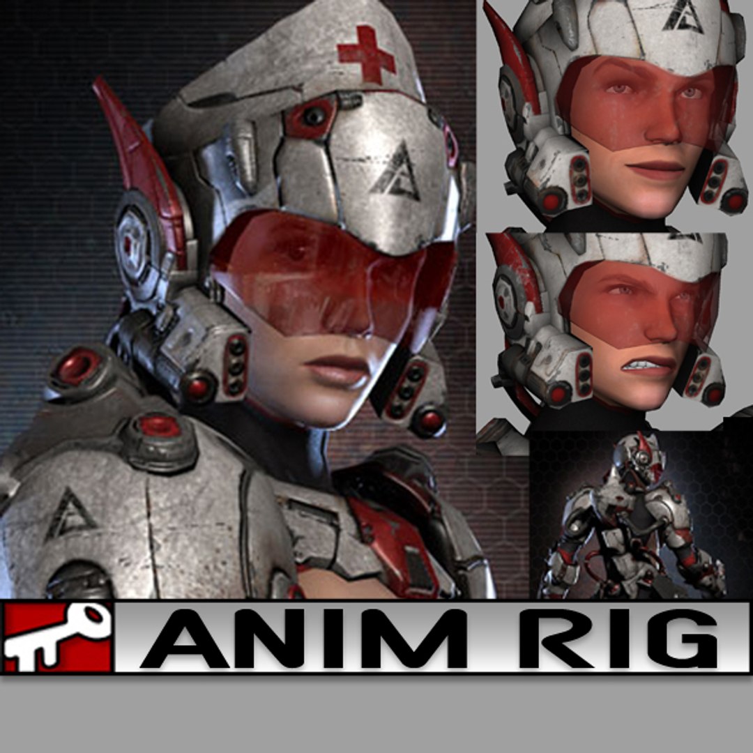 3d Model Rig 2014 Animation