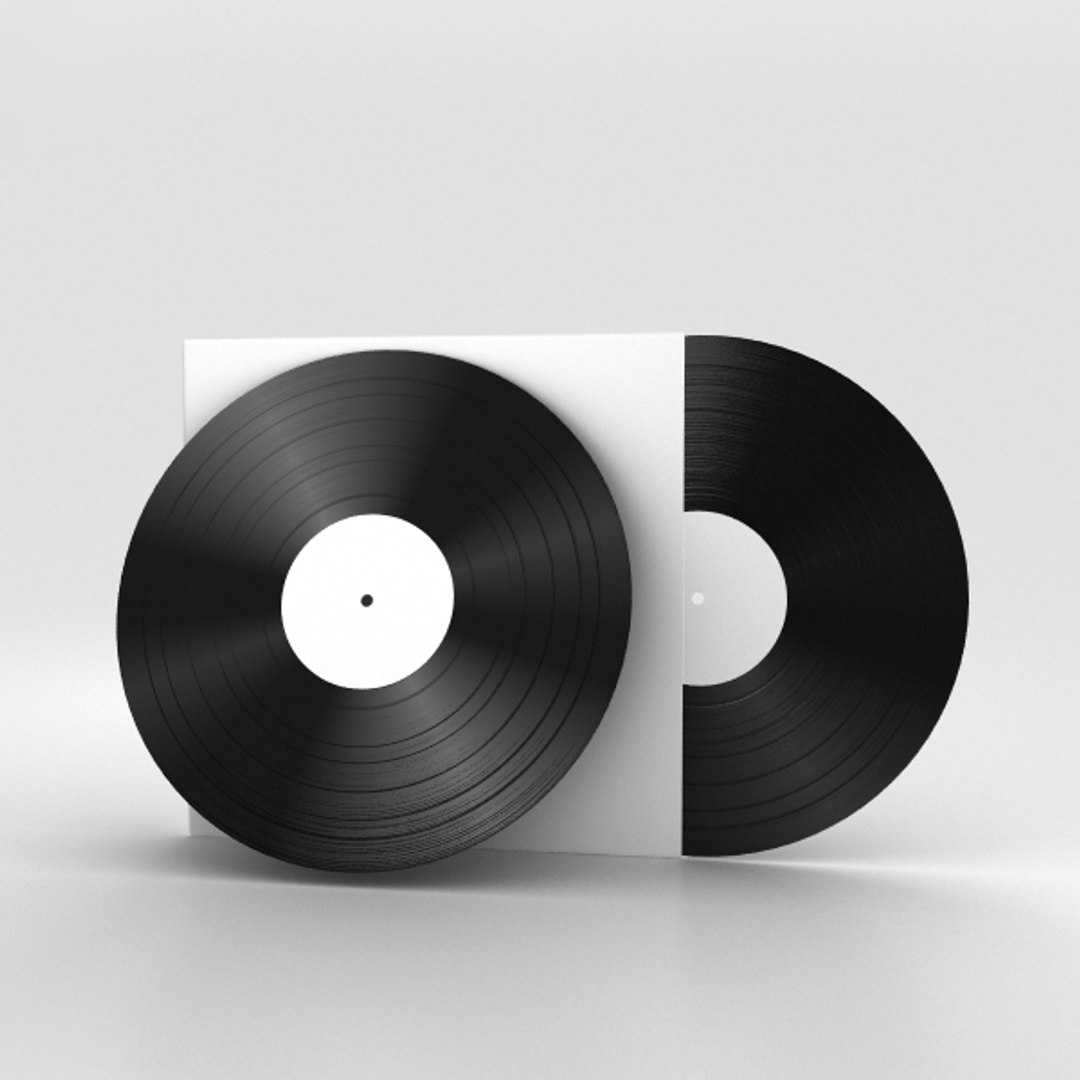 Vinyl record 3D - TurboSquid 1371152