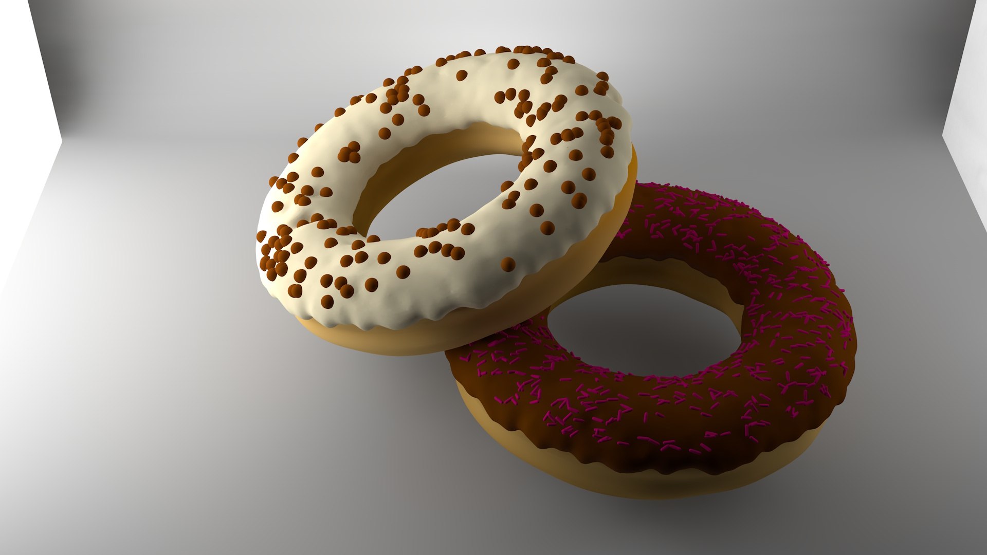 3D Donuts Model - TurboSquid 2050183