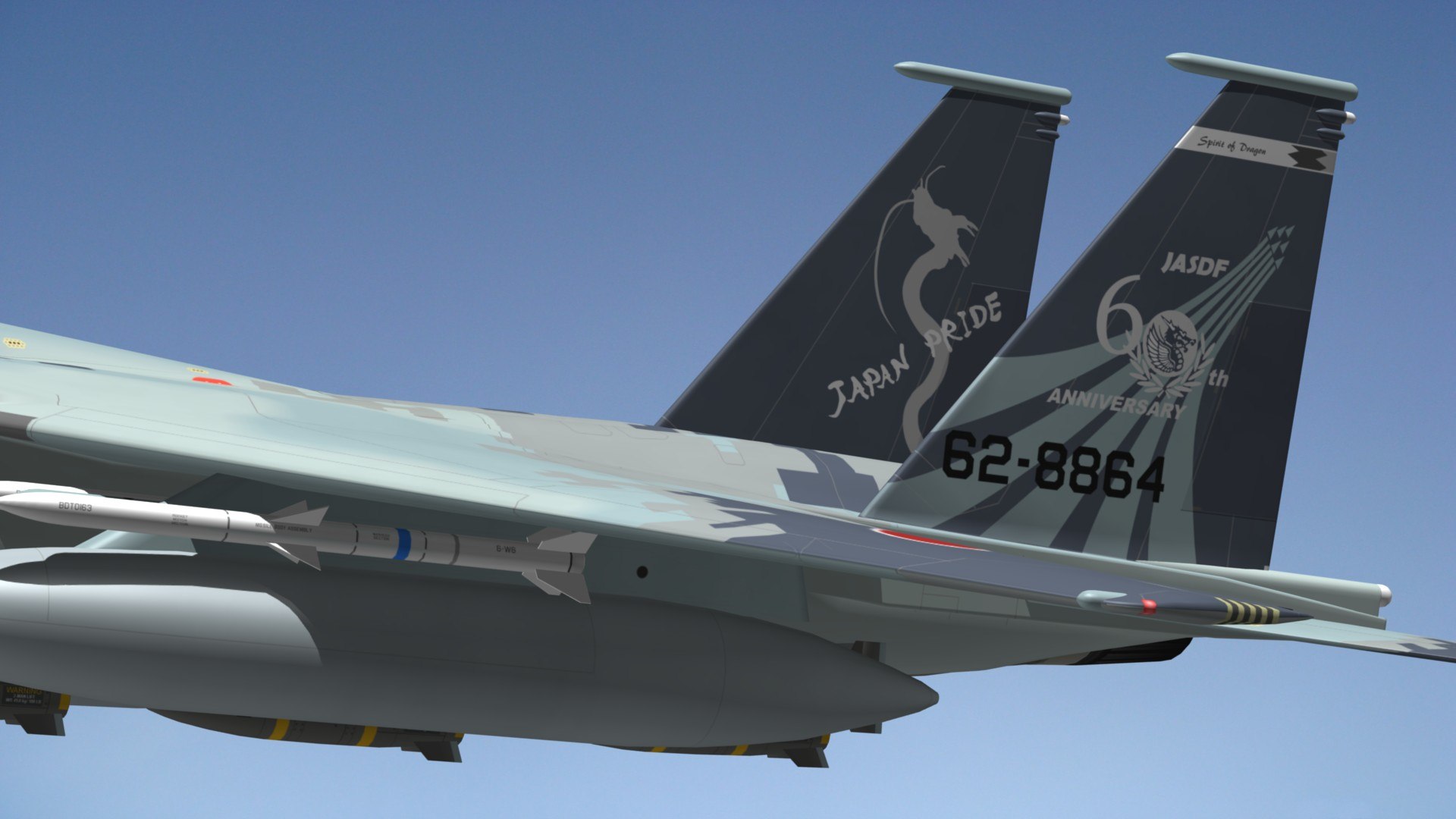 Mitsubishi F-15J 3D Model - TurboSquid 1829245
