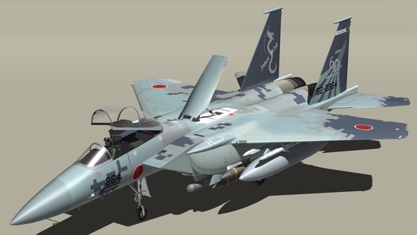미쓰비시 F-15J 3D 모델 - TurboSquid 1829245
