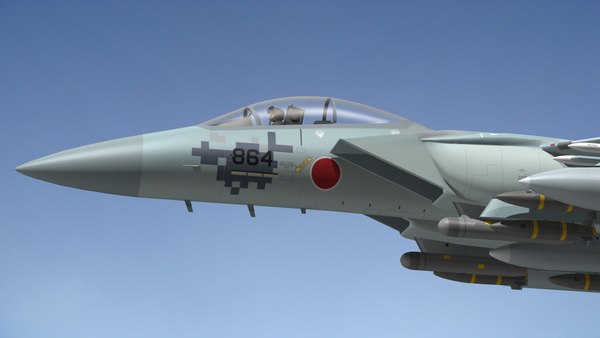 Mitsubishi F-15J 3D model - TurboSquid 1829245