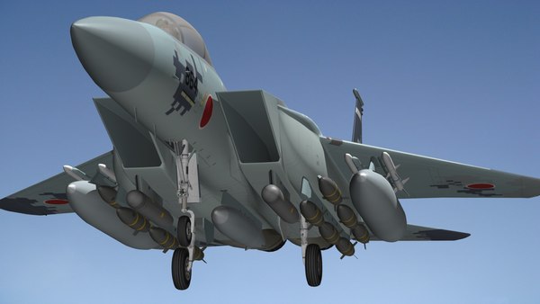 Mitsubishi F-15J 3D model - TurboSquid 1829245