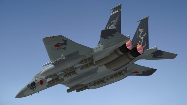 Mitsubishi F-15J 3D model - TurboSquid 1829245