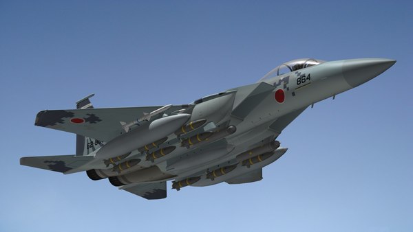 Mitsubishi F-15J 3D model - TurboSquid 1829245