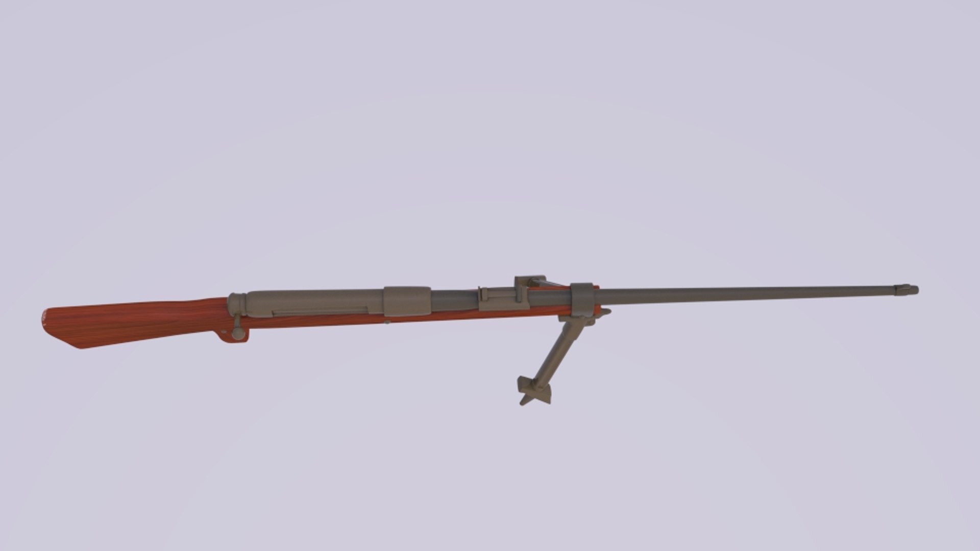 Mauser Rifle 3d Model