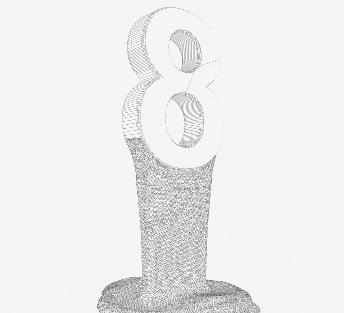 Number Model - TurboSquid 1409303