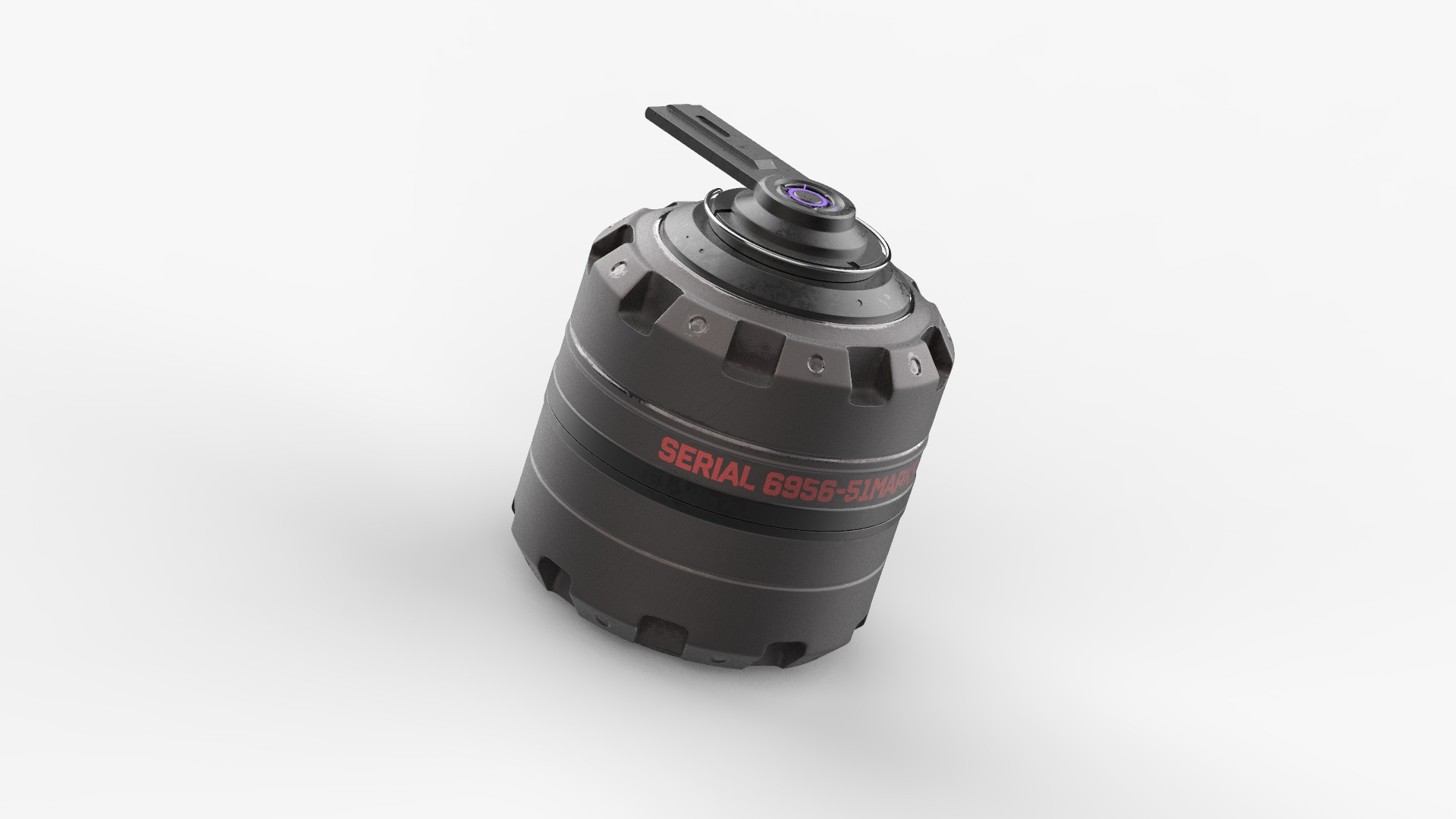 3D Model SciFi Grenade - TurboSquid 1988662