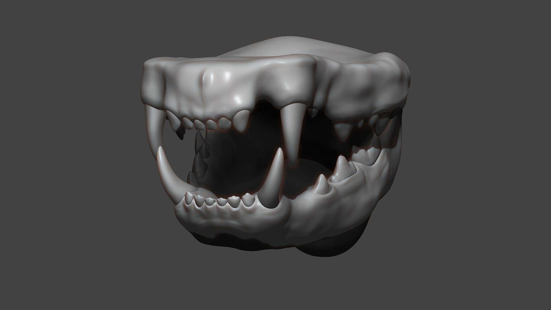3D Cat Mouth ZBrush Sculpt Model - TurboSquid 1770269