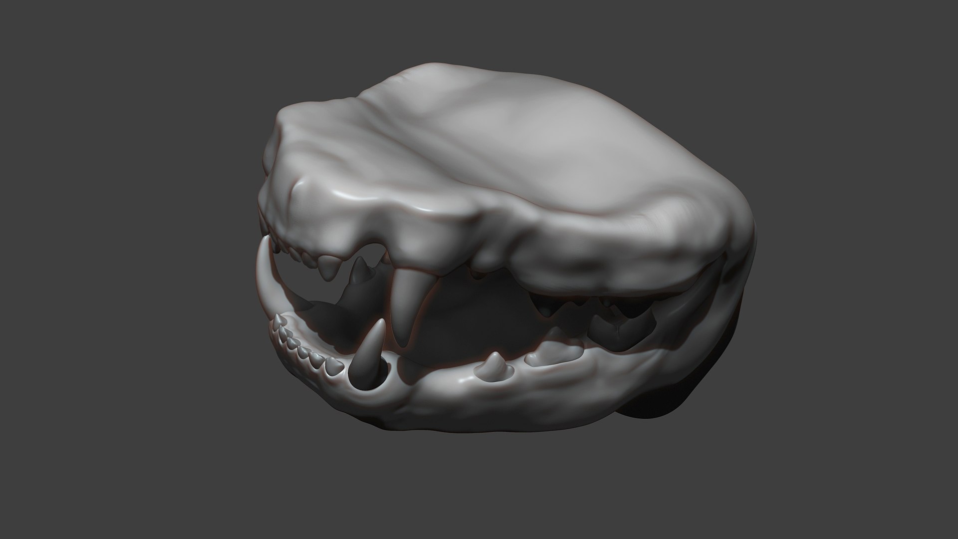 3D Cat Mouth ZBrush Sculpt Model - TurboSquid 1770269