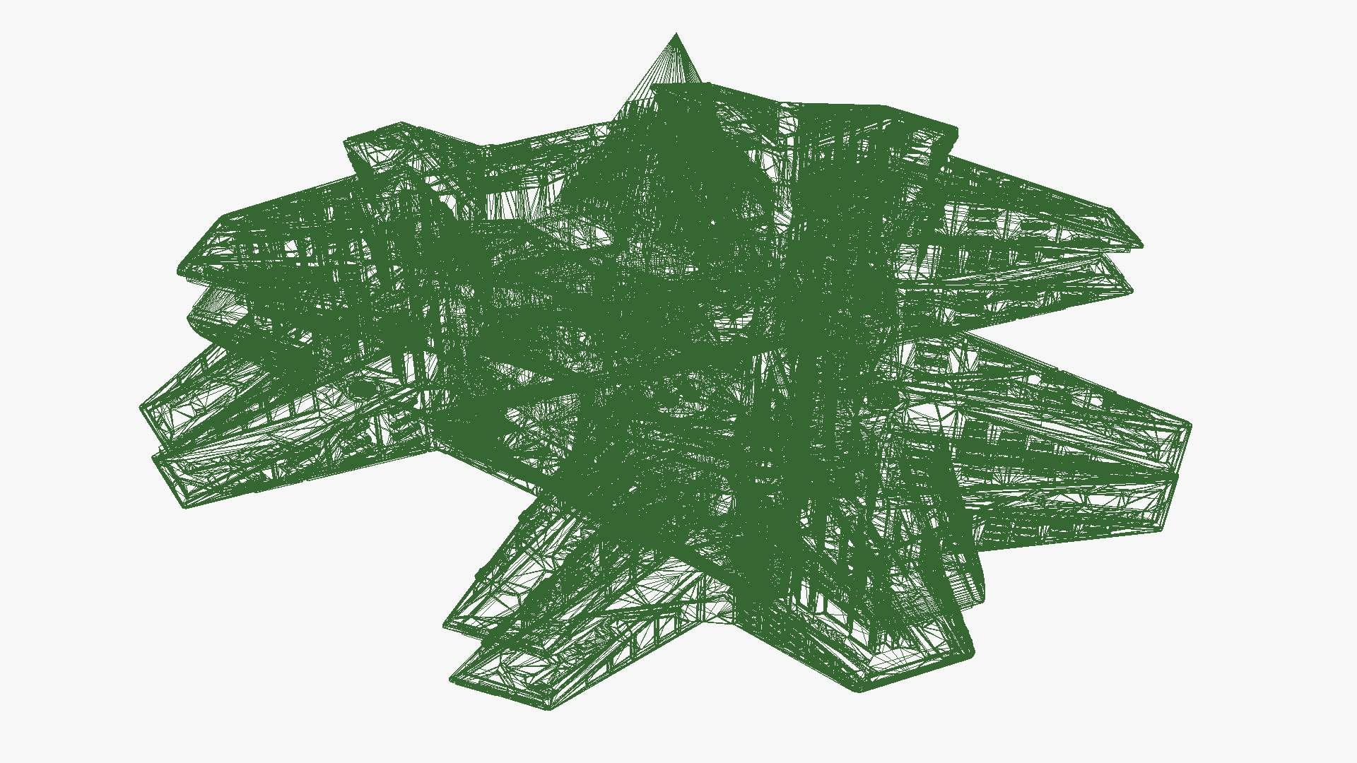 3d model 3d-printable kit hatak spaceship