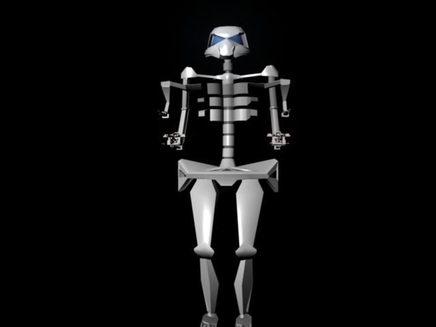 Maya Futuristic Robot