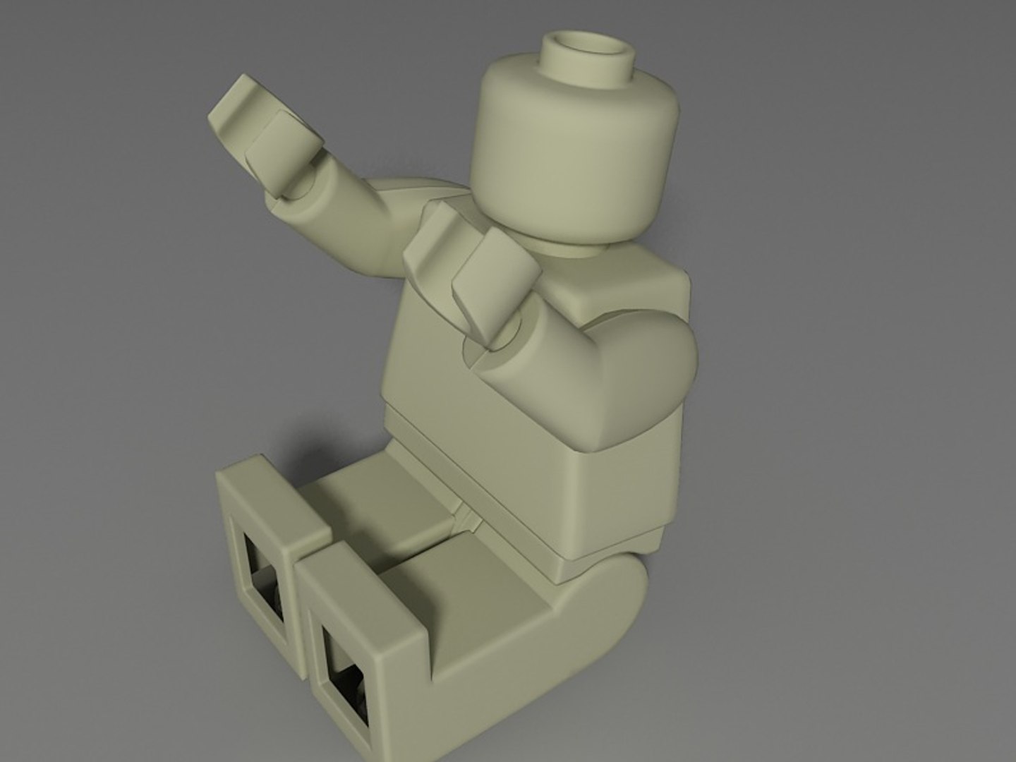 Lego Cowboy Hat Toy 3d 3ds
