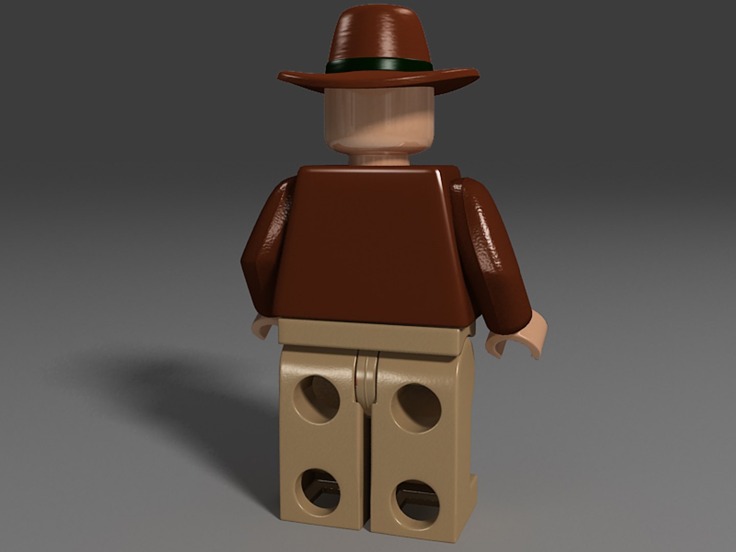 Lego Cowboy Hat Toy 3d 3ds