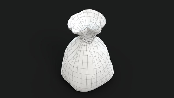 Money bag 3D model - TurboSquid 1520294