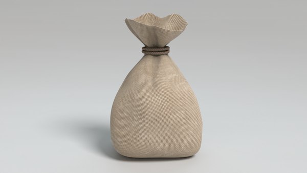 Money bag 3D model - TurboSquid 1520294