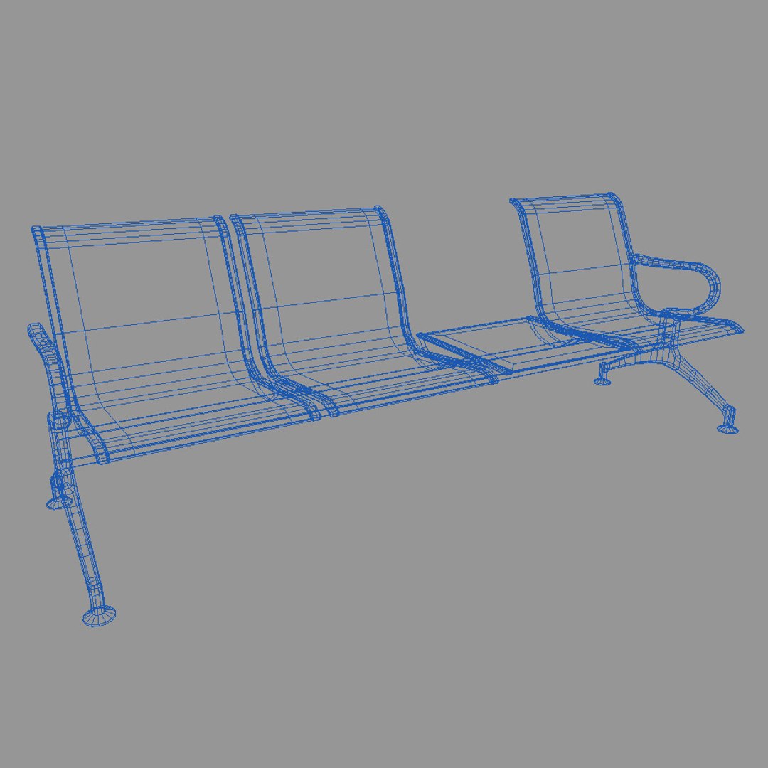 Airport Seating 3ds